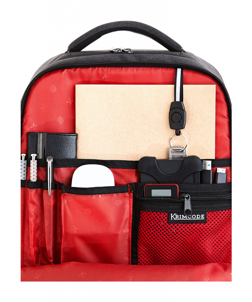 Dark Grey Backpack | Business Formal Backpack - Krimcode