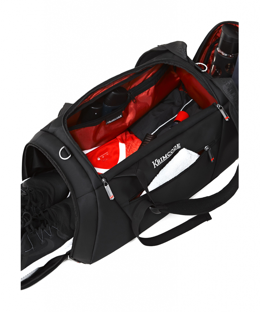 Sport Attire Duffel Bag | Black 2 | Krimcode