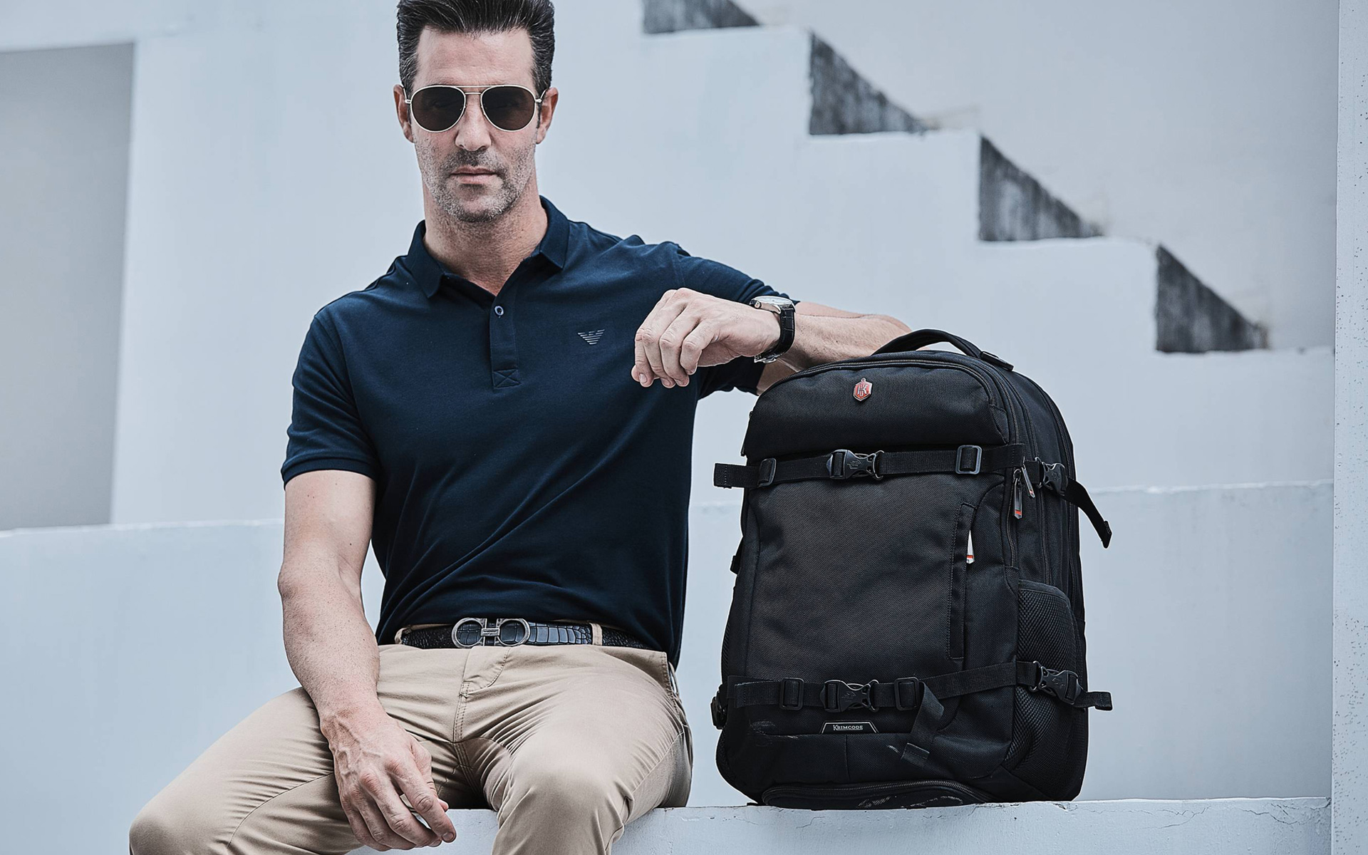 Urban Bag | Backpack Street Style | Krimcode Street Casual Backpack